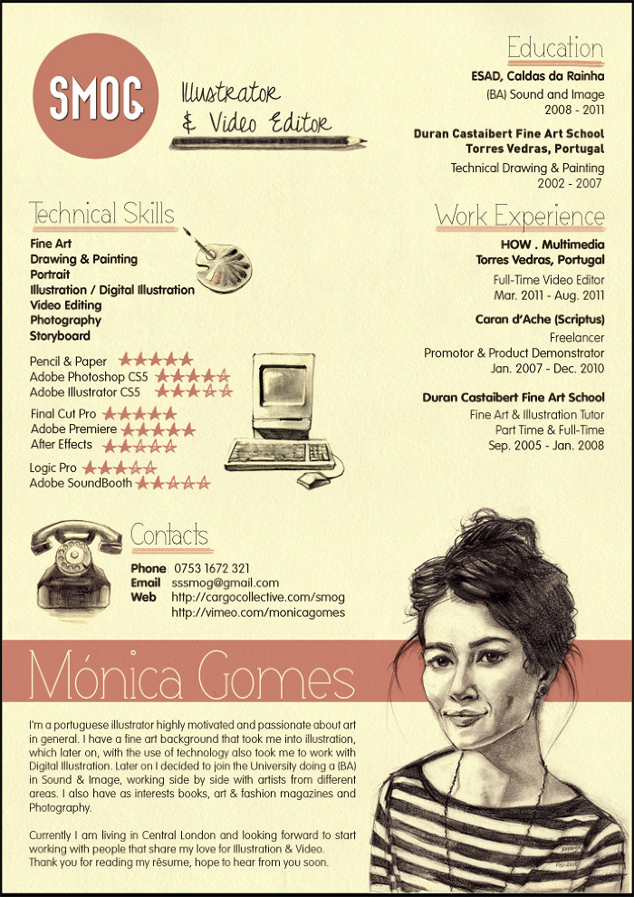 Use An Infographic CV