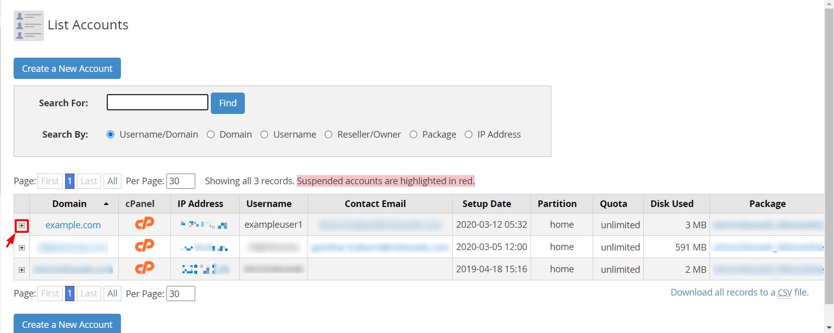 How To Change The Primary Domain Name Of A CPanel Account 