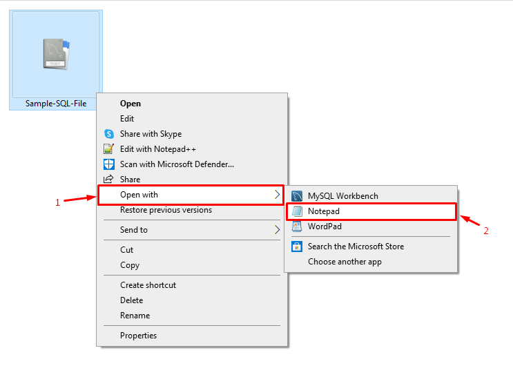 How To Open An SQL File In Windows Web Hosting FAQs By MilesWeb
